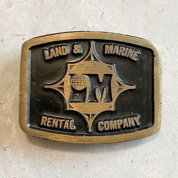 Vintage | Accessories | Vintage7s Land And Marine Rental Solid Bronze ...